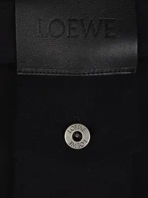 Loewe Logo Patch Pleated Trousers