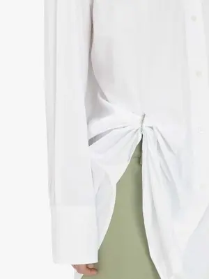 J.W.ANDERSON Jw Anderson Collared Button-up Shirt - White