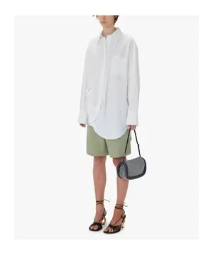 J.W.ANDERSON Jw Anderson Collared Button-up Shirt - White