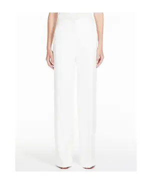 Max Mara Tailored Straight Leg Crepe Trousers