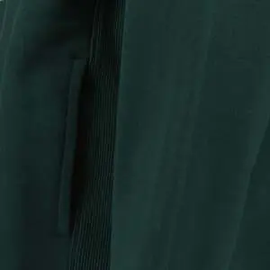 Dior Half Zip Sweatshirt With Embroidered Logo - Green