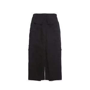 Balenciaga Apron Cargo Pants Skirt - Black