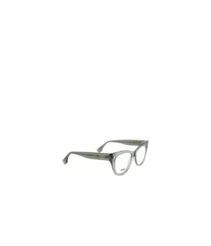 Fendi Cat Eye Eyeglasses - Gray