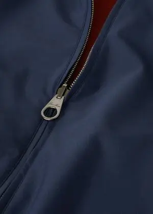 Loro Piana Windmate Bomber Jacket - Blue Navy