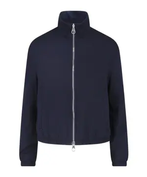 Loro Piana Windmate Bomber Jacket - Blue Navy