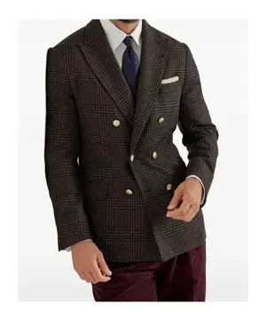 Brunello Cucinelli Prince Of Wales Blazer