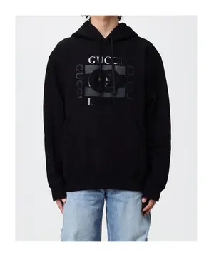 Gucci Printed Jersey Hoodie