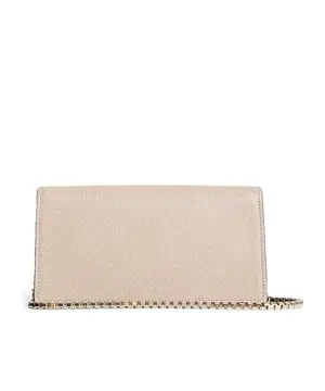 VALEXTRA Iside Envelope Clutch Bag - Beige