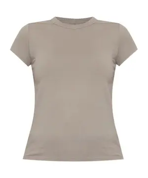 Rick Owens Short Sleeve Crewneck T-shirt - Grey