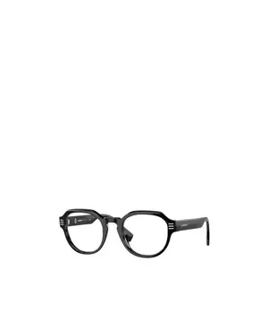 Burberry Round Frame Eyeglasses - Black
