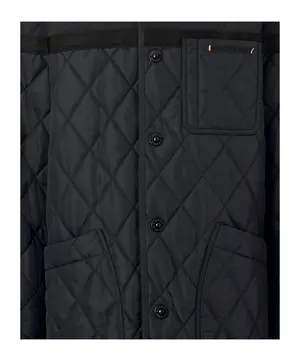 Burberry Diamond Quilted Cotton Jacket