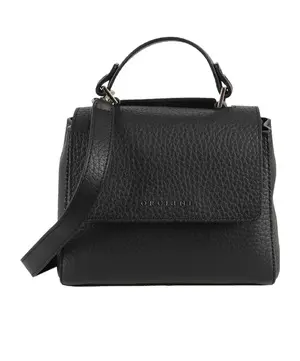 Orciani Sveva Soft Mini Shoulder Bag - Black