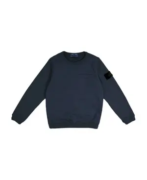 Stone Island Round Neck Long Sleeve Sweater - Blue