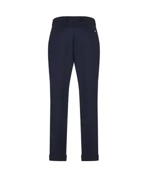 Hugo Boss Relaxed-fit Micro-patterned Trousers