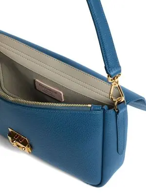 COCCINELLE C-me Lock Large Shoulder Bag - Blue