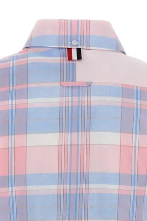 Thom Browne Checked Long-sleeved Shirt
