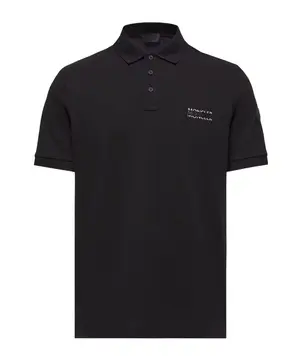 Moncler Logo Patch Short-sleeved Polo Shirt