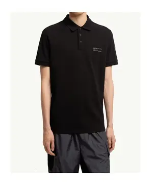 Moncler Logo Patch Short-sleeved Polo Shirt