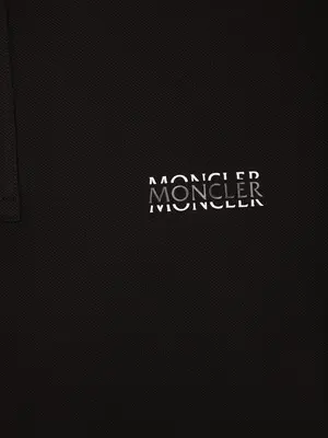 Moncler Logo Patch Short-sleeved Polo Shirt