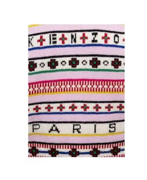 Kenzo Fair Isle Jacquard Knit Jumper - Multicolor