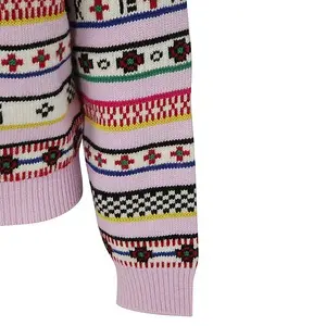 Kenzo Fair Isle Jacquard Knit Jumper