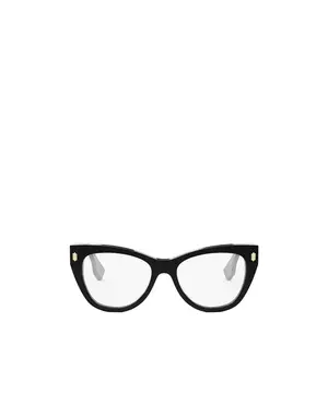 Fendi Fendi Cat Eye Frame Eyeglasses White