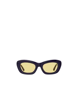 Attico Cat Eye Logo Sunglasses - Purple