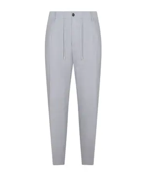 Eleventy Drawstring Waist Pants - Gray