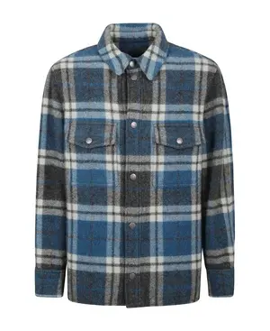Alanui Checkered Button-up Shirt