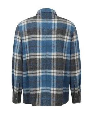 Alanui Checkered Button-up Shirt