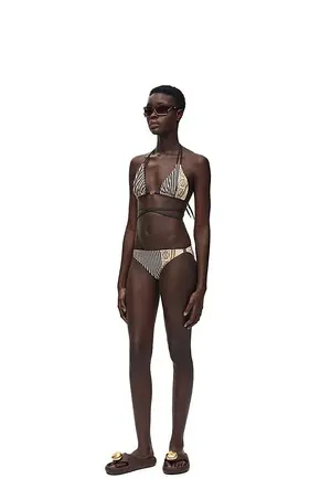 Loewe Bikini Bottoms In Technical Jersey - Black