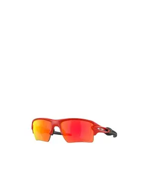 Oakley Half-rimmed Sports Sunglasses - Orange