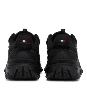 Moncler Lace-up Platform Sneakers - Black