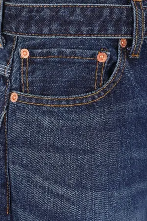 Sacai Belted Cropped Wide-leg Denim Shorts - Blue