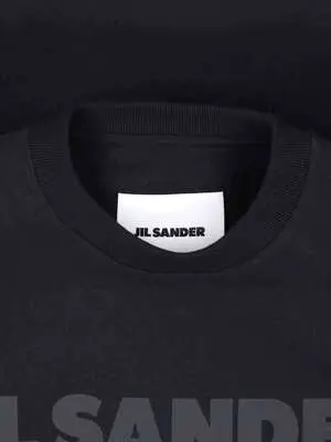 JIL SANDER Logo Print Long Sleeve T-shirt - No