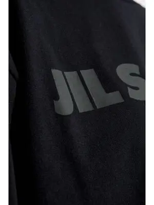 JIL SANDER Logo Print Long Sleeve T-shirt - No