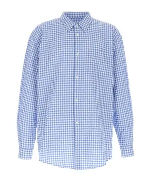 Marni Vichy Printed Long-sleeved Shirt
