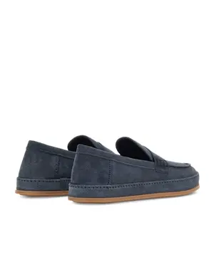 Hogan Round Toe Slip-on Loafers