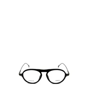 TOD'S Round Frame Eyeglasses - White