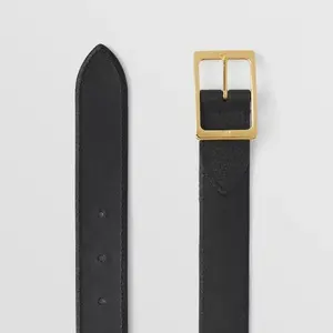 Burberry Double-sided Checked Belt With Buckle