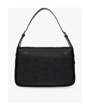Mcm Large Aren Hobo Leather Tote Bag