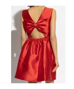 Kate Spade New York Bow-embellished Mini Dress