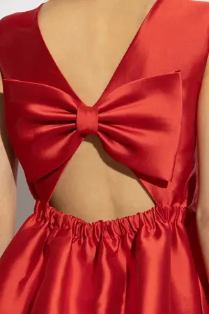 Kate Spade New York Bow-embellished Mini Dress