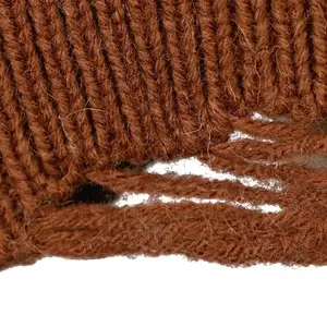 KIMHEKIM Ribbed Knit Top With Thin Shoulder Straps And Zipper Detail