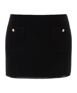 Miu Miu Sequin-trim Mini Skirt