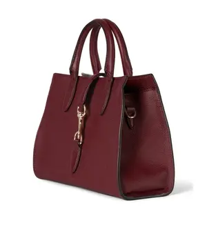 Gucci Medium Tote Bag With Hook Closure - Ancora Red