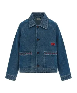 Men's Embroidered Denim Jackets