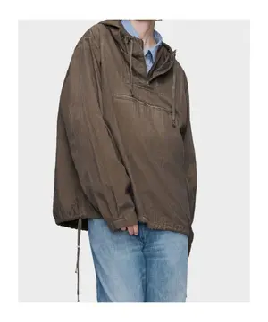 MAISON MARGIELA Caban Hoodie - Brown