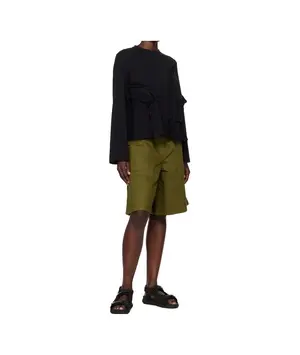 Cecilie Bahnsen Alva Ruffled Crewneck T-shirt
