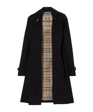 Burberry Double Breasted Belted Trench Coat
